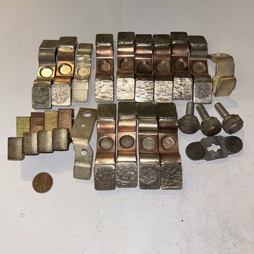 Scrap Silver Electrical Contacts Recovery 3lb 6.4 Oz. 1540g Square D ...