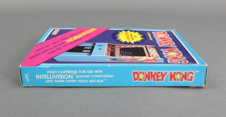 Donkey Kong By Nintendo Intellivision Coleco 1982 Factory Sealed | eBay
