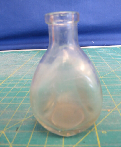 VIntage Pinch Empty Bottle 3 Sided Bottle Cyrilla Clear 3.75" | eBay