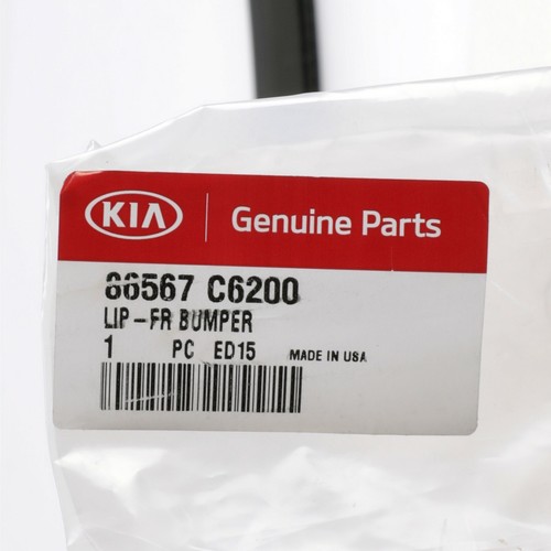 OEM NEW Front Bumper Spoiler Valance Panel 16-18 Kia Sorento 86567 ...