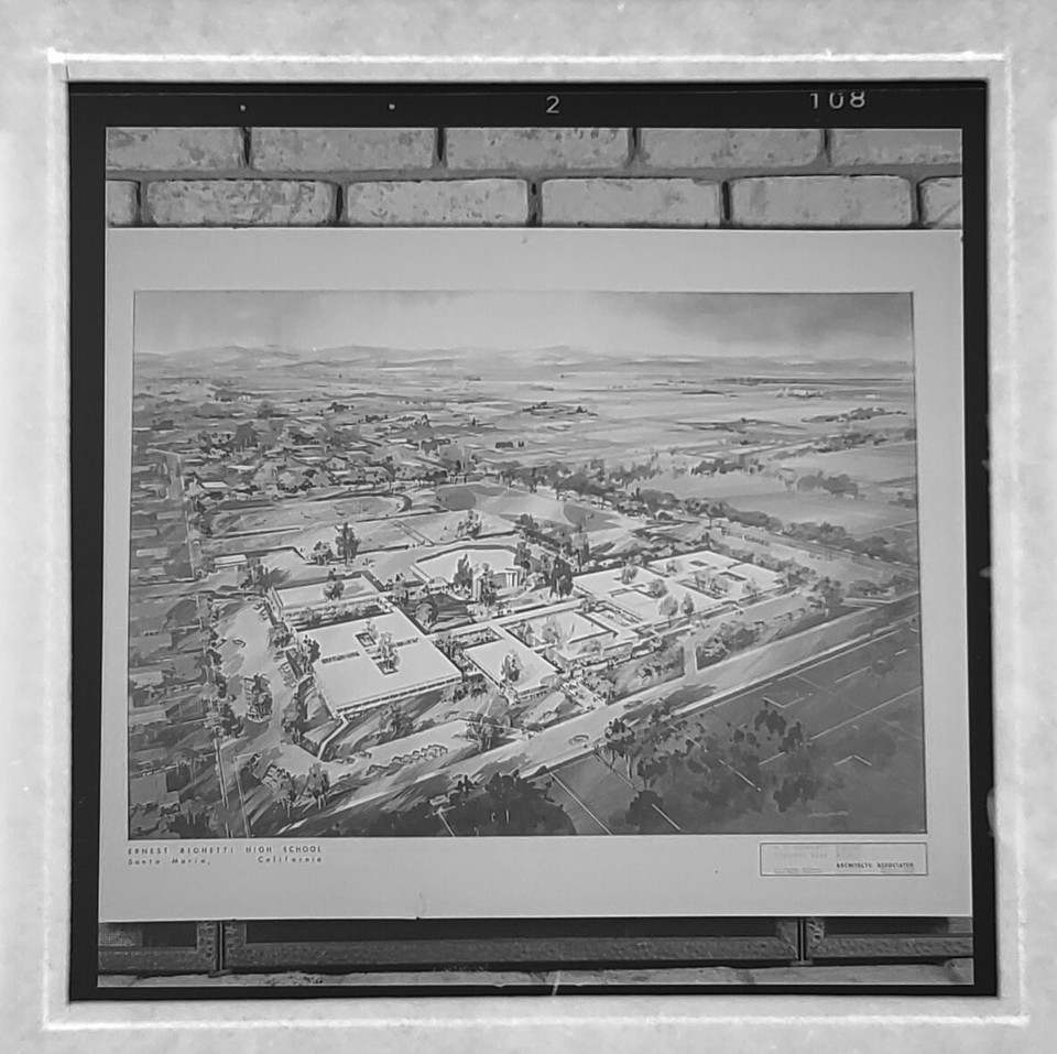 Architectural Rendering Aerial View (RIGHETTI HIGH SCHOOL) California ...