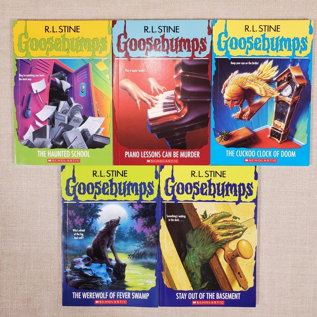 Goosebumps Retro Fear Set: Limited Edition Tin by R. L. Stine (2020 ...