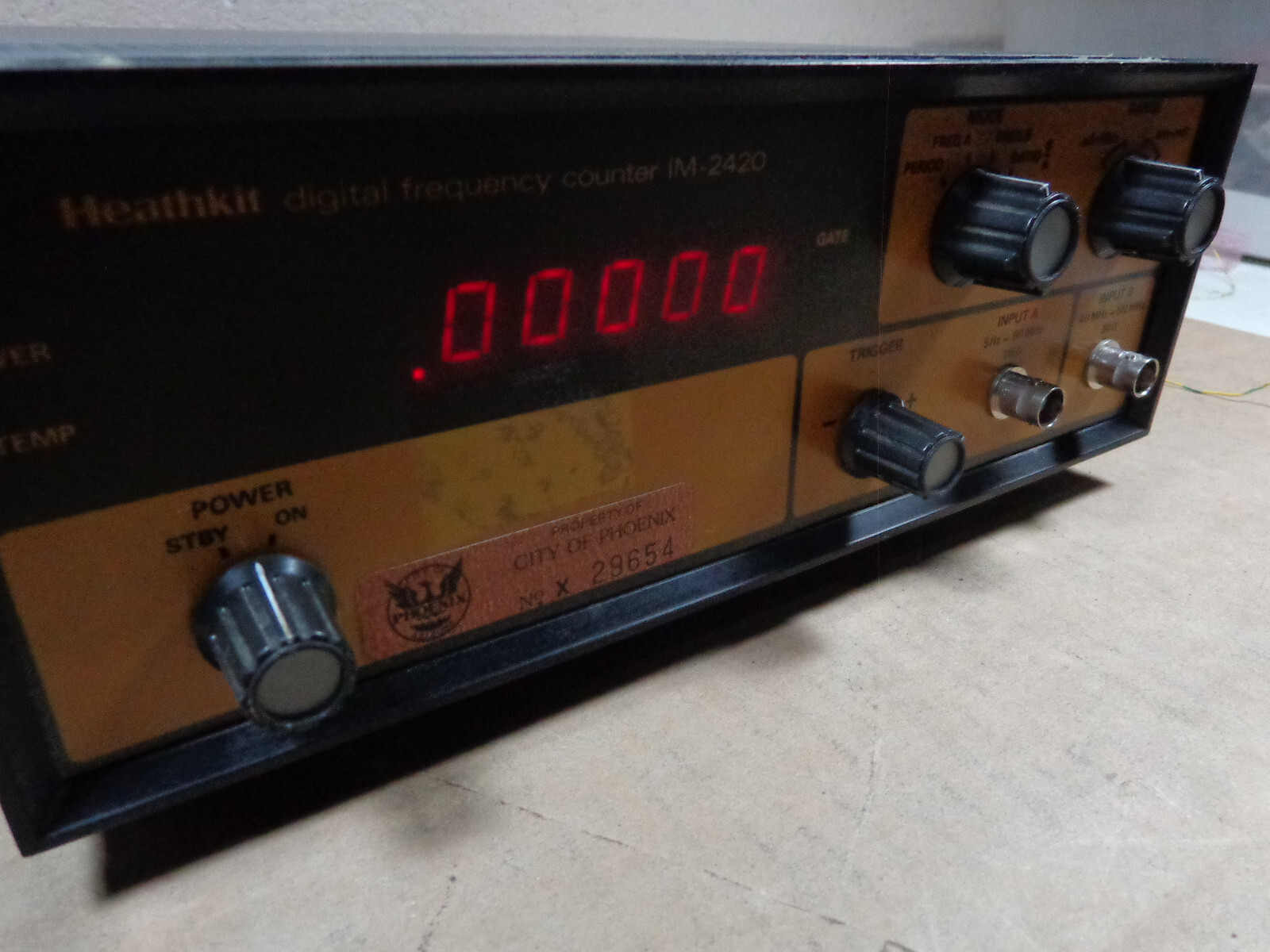 Heathkit Digital Frequency Counter IM-2420 radio test equipment FREE ...