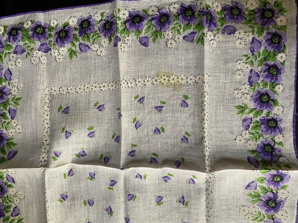7 Vtg Damaged Handkerchiefs | eBay