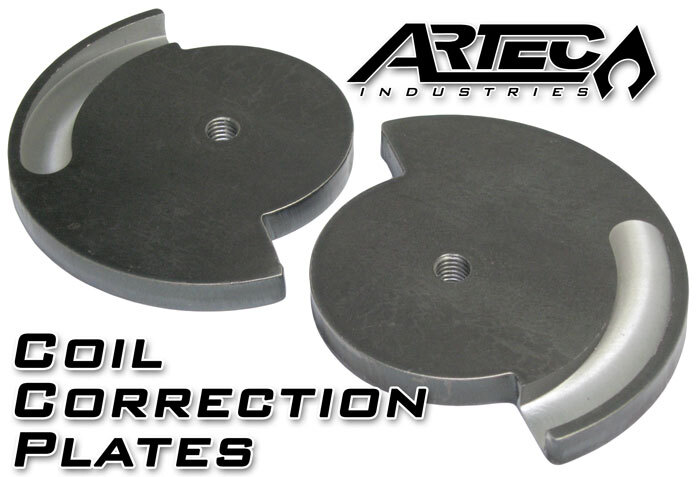 For Jeep ZJ Coil Correction Plates 93-98 Jeep ZJ Pair Artec Industries ...