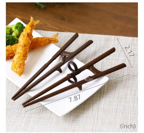 Edison Training Chopstick for Adults Left Handed, Beginner Easy Helper ...