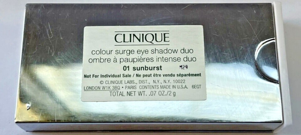 CLINIQUE Eye Shadows: all about shadow, Colour surge, etc. | eBay