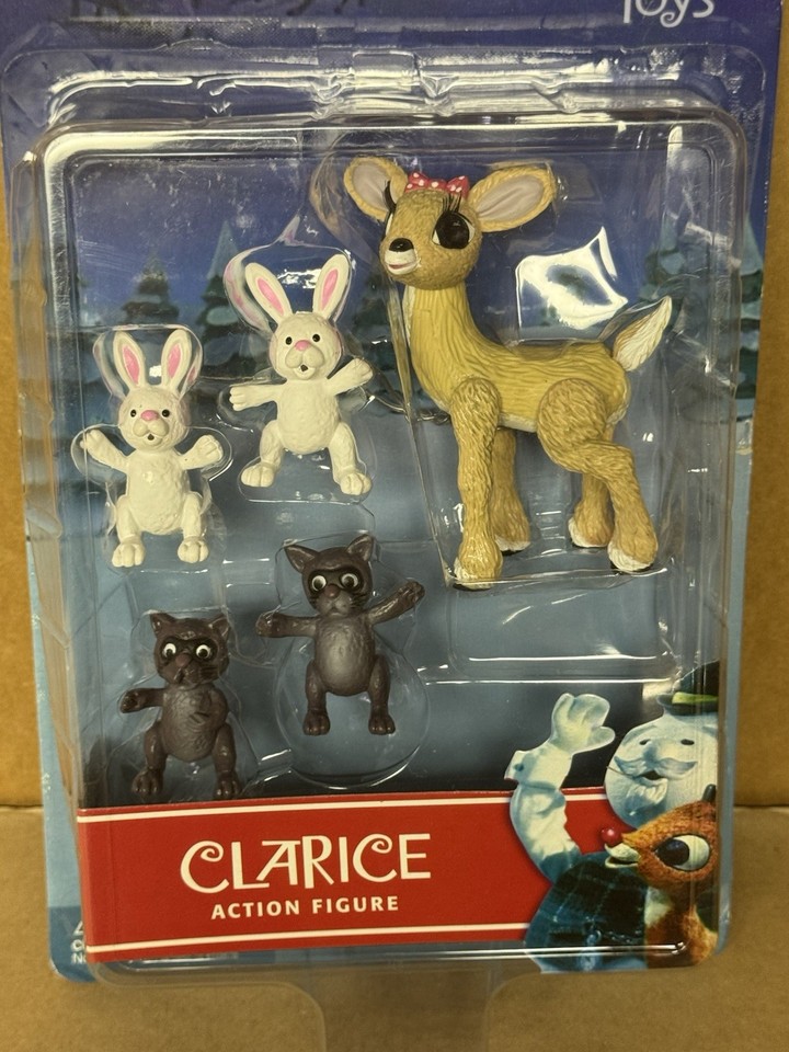 Rudolph And The Island Of Misfit Toys CLARICE & Raccoon & Rabbits ...