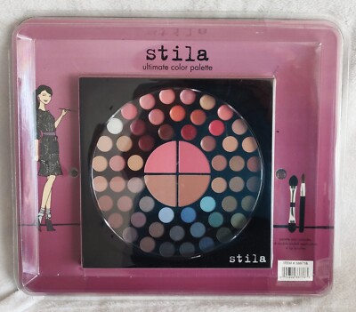 Stila Ultimate Color Palette 39 eye shadows 15 lip colors 4 cheek ...