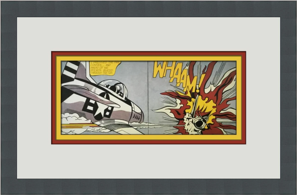 Roy Lichtenstein Whaam Print