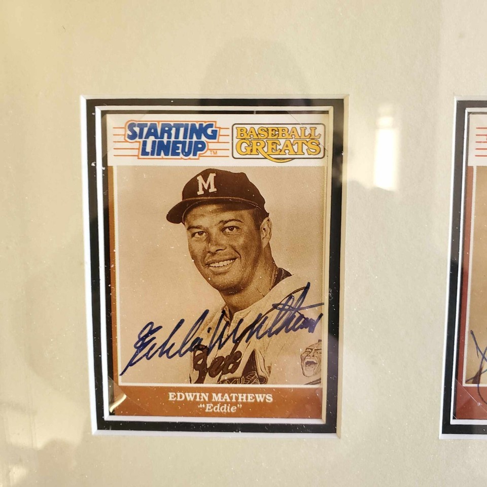 19x Baseball Greats Signed Autograph Frame JSA PSA/DNA COA Babe Ruth ...