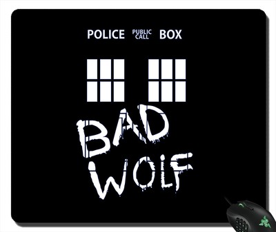 Tardis Doctor Who Bad Movie mousepad mouse pad macbook asus acer lenovo ...