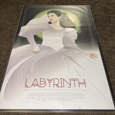 Labyrinth 24x36 Print Mondo 36x24 limited 322/400 See pic | eBay