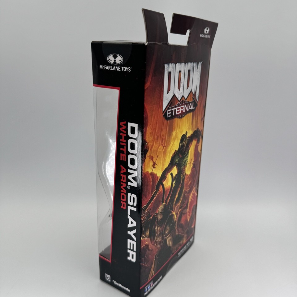 McFarlane Doom Eternal Doom Slayer White Armor Action Figure Limited ...