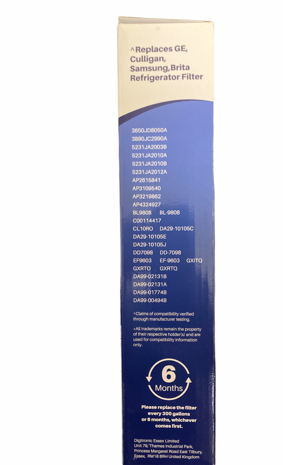 2 pack 3 pack Fridge Water Replacement Filters For DA99-00494B, DA99 ...