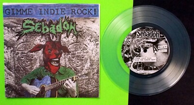 SEBADOH 45 Gimme Indie Rock / 5 Track E.P. CLEAR VINYL ISSUE Homestead ...