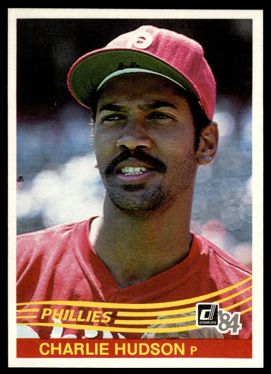 1984 Donruss Charlie Hudson Rookie #448 13g | eBay