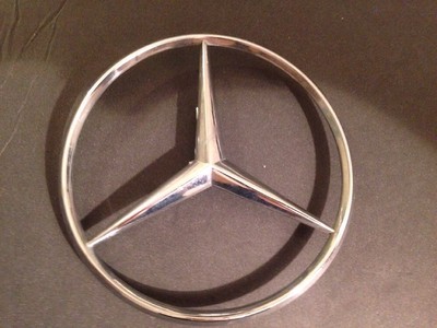 1267580158 Mercedes Trunk Lid Emblem Star with Grommets pins are good ...