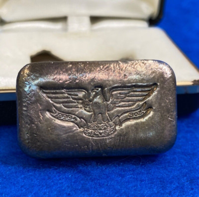 Vintage Foster 3 Oz. .999 Silver Poured Bar 500 Mintage | eBay