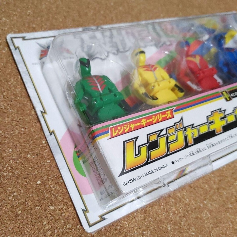Bandai Toei Power Rangers Gokaiger Ranger Key Goranger Set 03 New 2011 ...