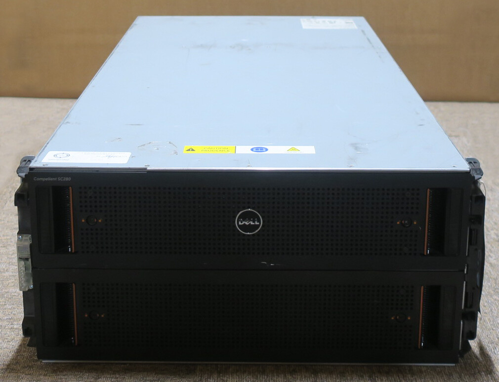 Dell Compellent SC280 High Density Dense Storage Enclosure 5U 12G SAS ...