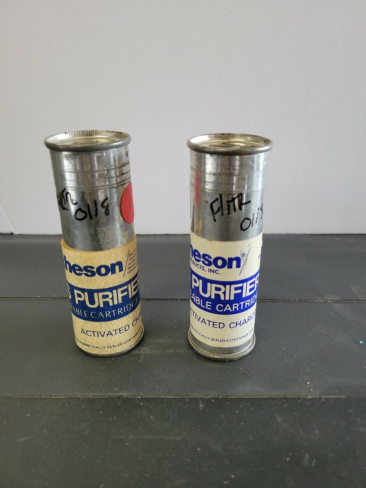 2 NEW Matheson Type 454 Gas Purifier Replaceable Cartridge Activated ...