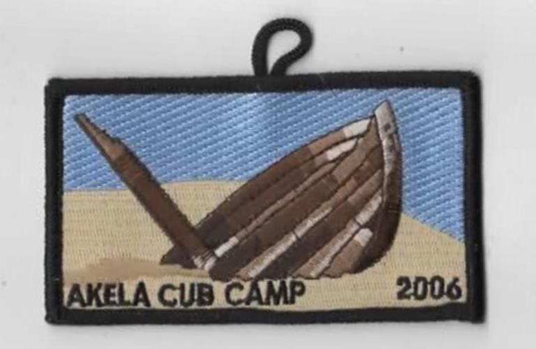 2006 Akela Cub Camp Pee Dee Area Council BLK Bdr. [LA-259] | eBay