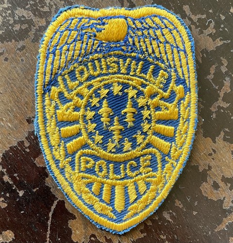 Vintage Louisville Police Patch 2” x 3” | eBay