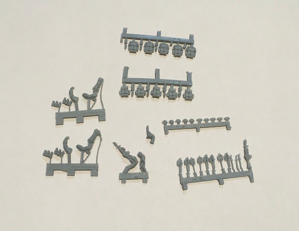 Forgeworld DEATH KORPS of KRIEG Infantry Firing. OOP Rare Resin ...