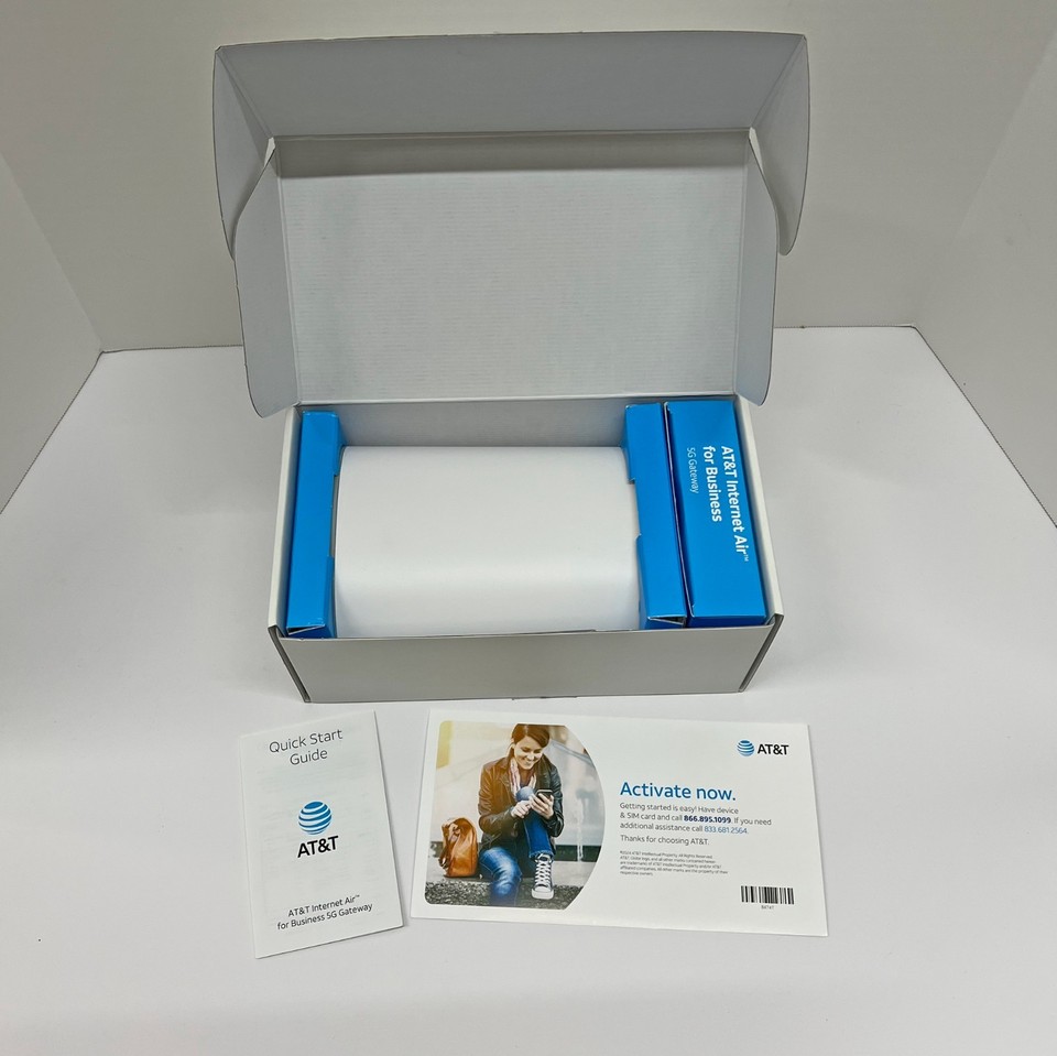 AT&T Internet Air 5G Gateway, Business Internet Model NCM1120D2-D323 | eBay