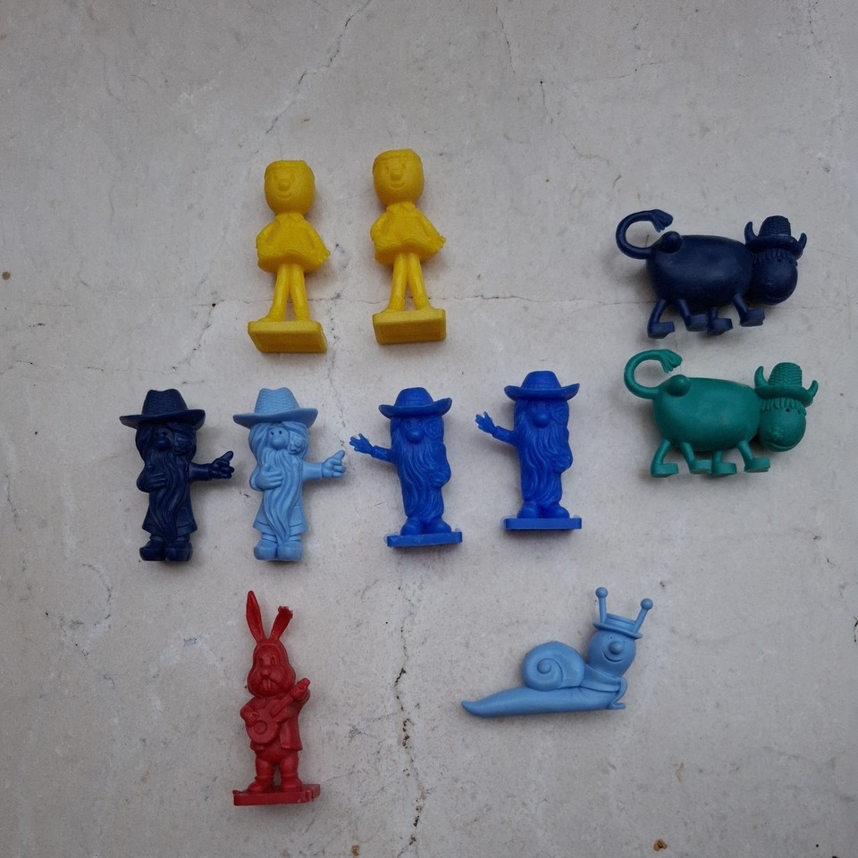 Magic Roundabout Kelloggs Vintage Cereal Toys Plastic | eBay UK
