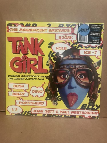 Tank Girl Soundtrack Mondo Vinyl LP BLUE SMOKE Brand New Mint Bjork Ice ...