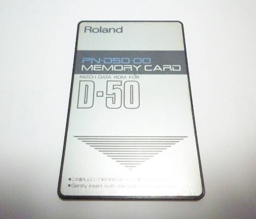 Roland PN-D50-00 PATCH DATA ROM for D-50, D-550 | eBay