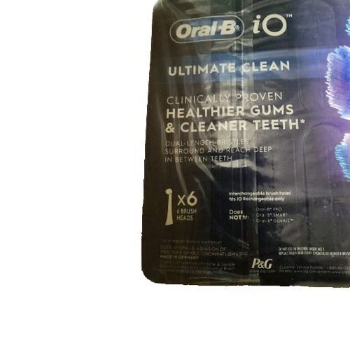 Oral-B iO Toothbrush Replacement Head - 80344648 (6 Pack) for sale ...