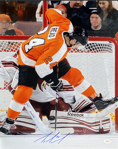 MATT READ Signed Philadelphia Flyers 16x20 Photo (JSA Witnessed ...