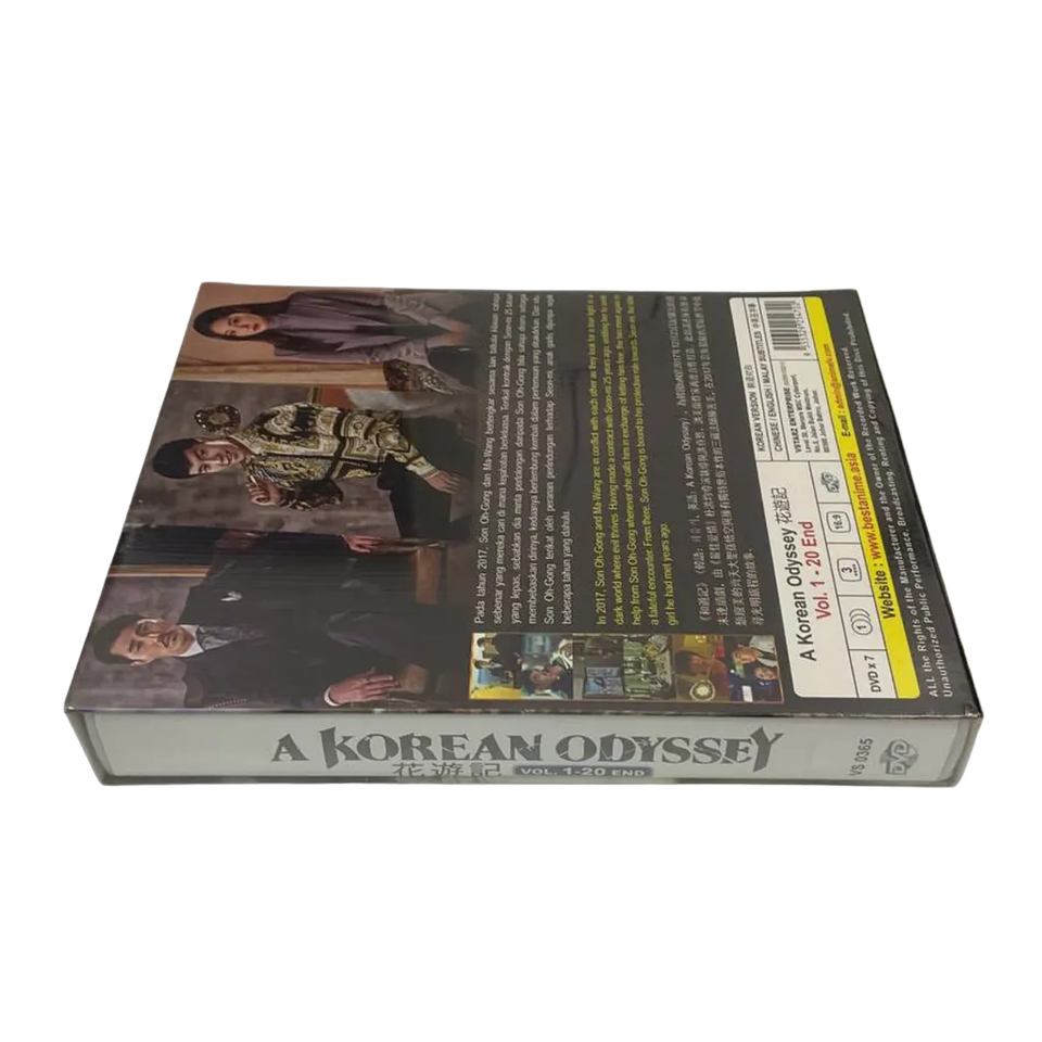 DVD Korean Drama: A Korean Odyssey (2018) Complete Series (Vol.1-20End ...