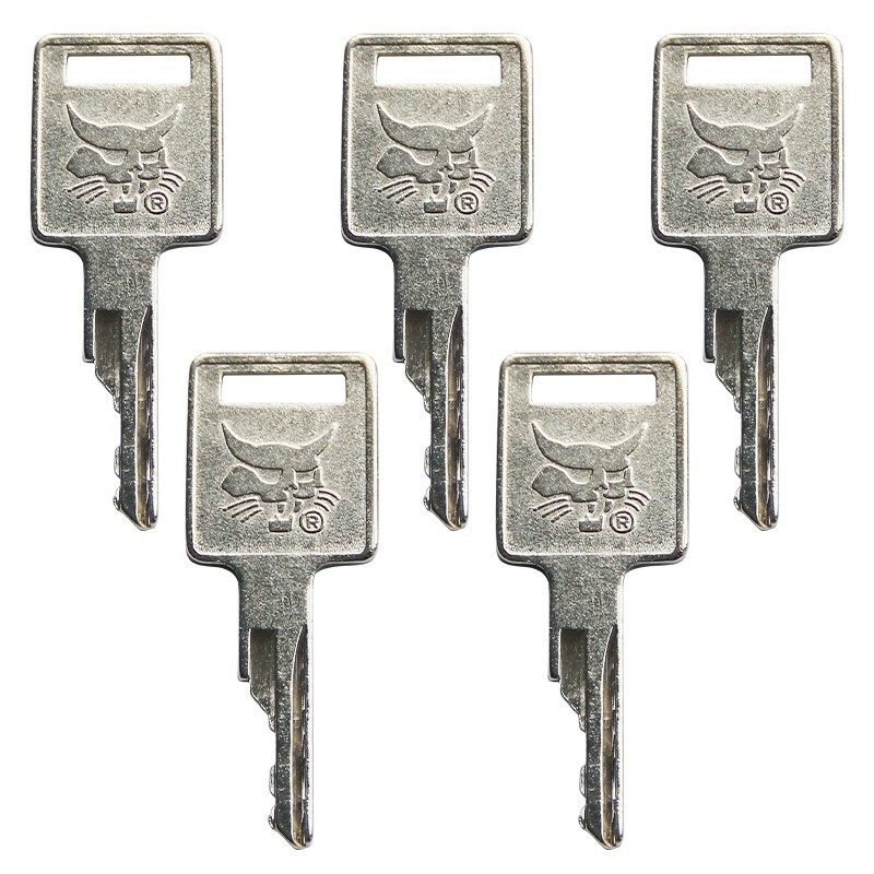 5X Excavator Key For Bobcat Skid Steer Loaders and more Equipment ...