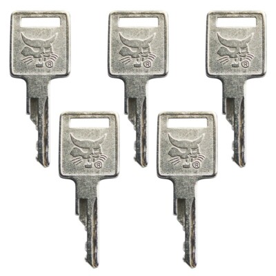 5X Excavator Key For Bobcat Skid Steer Loaders and more Equipment ...