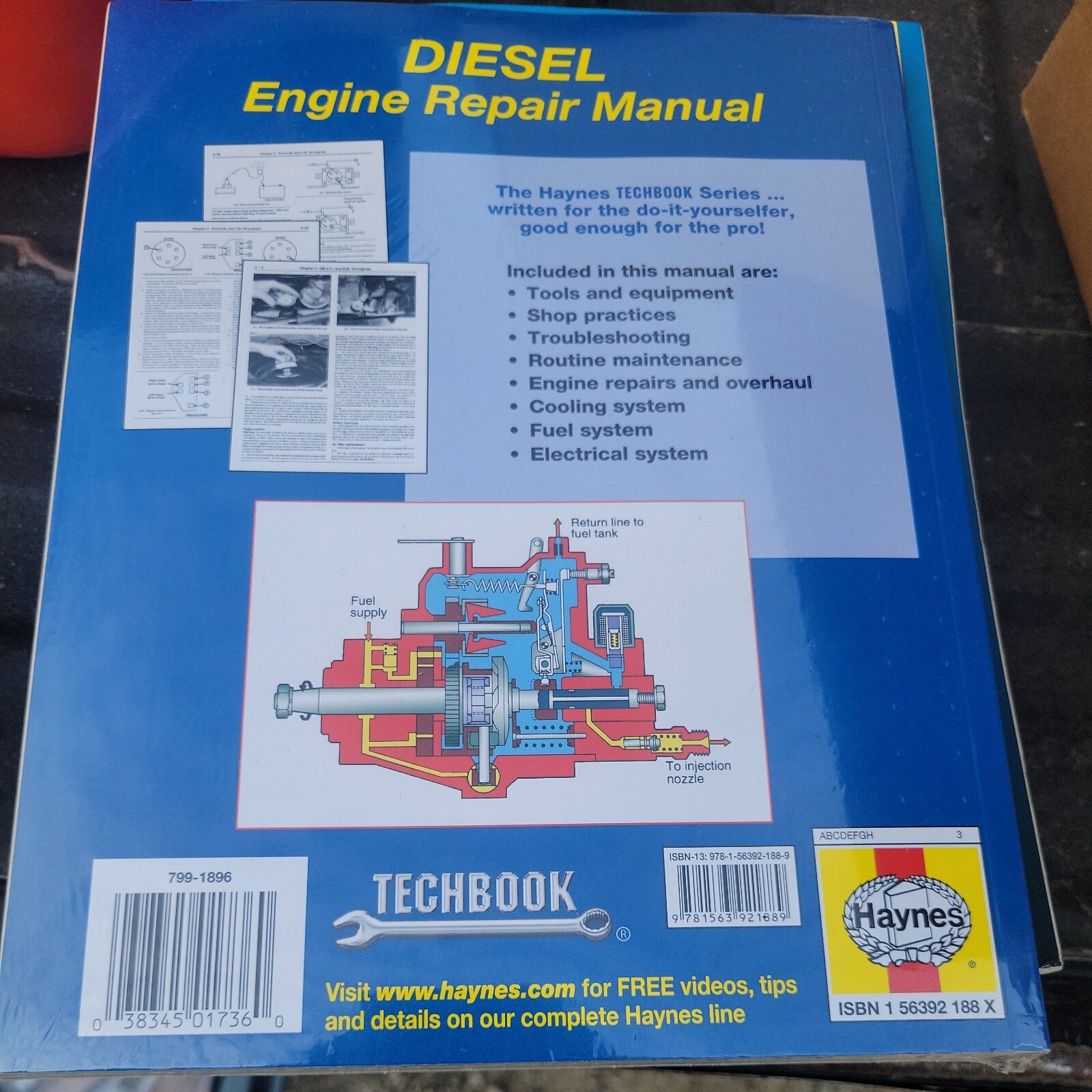 Haynes Techbook 10330 Diesel Engine Repair Manual for sale online | eBay