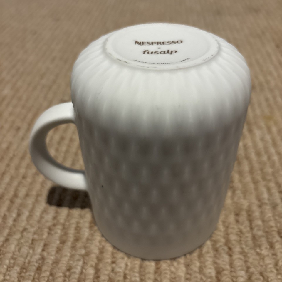 Nespresso Fusalp Festive Porcelain Coffee Mug 13oz Limited Edition Cup ...