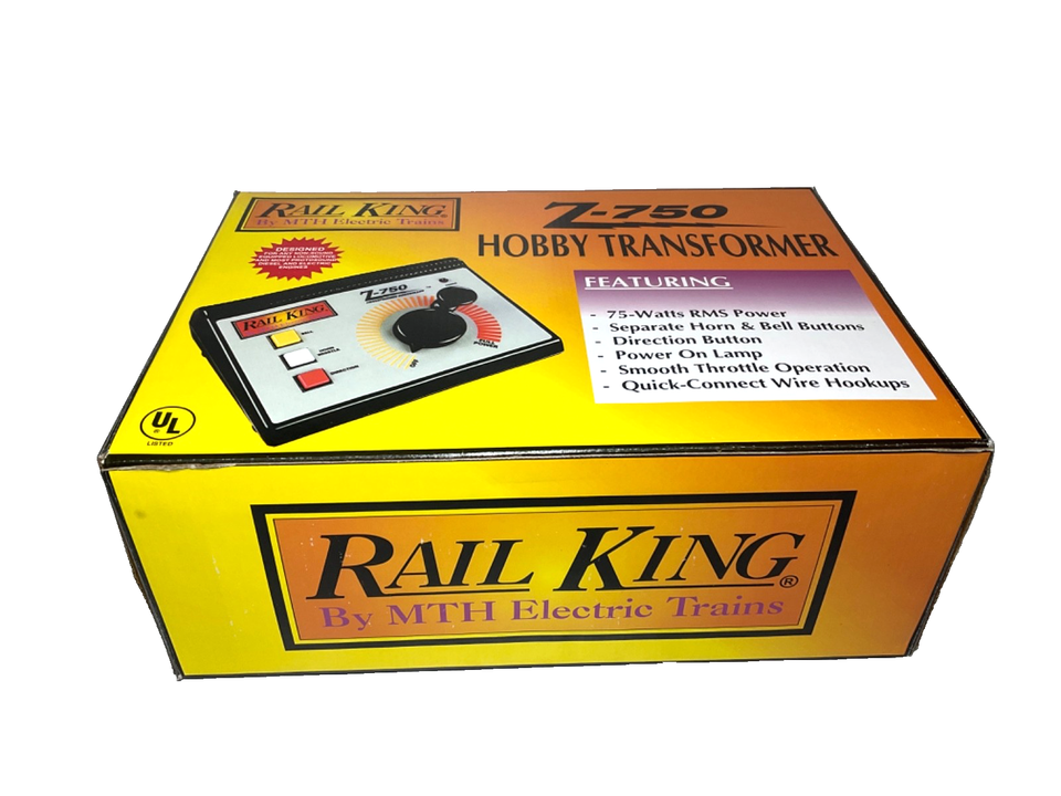 MTH Rail King, Z-750 Hobby Transformer with Controller, Mint in Box | eBay