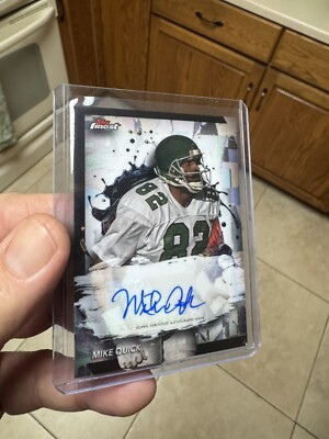 Mike Quick 2024 Topps Finest Football Autograph Philadelphia Eagles ...