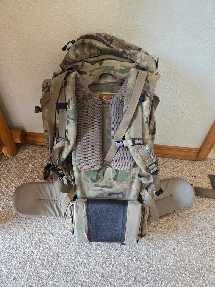 Exo Mountain Gear K2 3500 Backpack with hip pouch and crib | eBay
