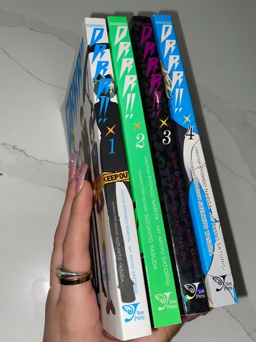DRRR!! Durarara!! Manga Books Volumes 1-4 COMPLETE SET! | eBay