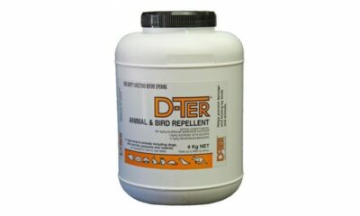D-TER ANIMAL & BIRD REPELLENT DTER REPEL CATS DOGS KANGAROO POSSUM 4KG ...