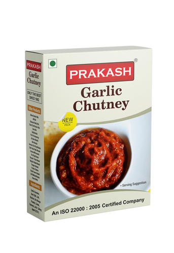 Prakash Garlic/ Lahsun Chutney - Authentic Flavor Burst for Every Meal ...