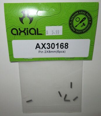 AXIAL Pin 2 x 8mm (6pcs) #AX30168 NIP | eBay