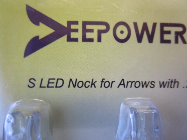 DEEPOWER STROBE Lighted Nocks for Arrows .244” with ON/Off SWITCH | eBay