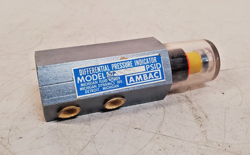 Ambac Differential Pressure Indicator DP-25 PSID | eBay