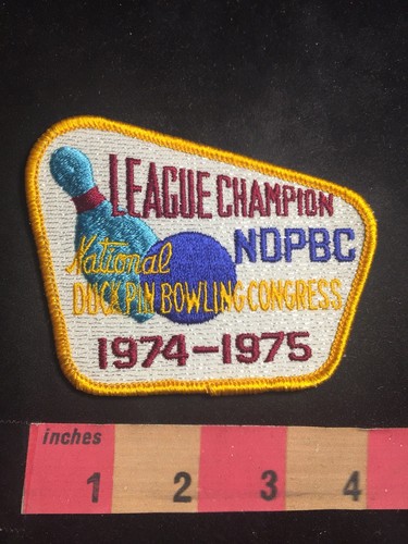 Vtg 1974-1975 NDPBC National DUCKPIN Bowling Congress League Champion ...